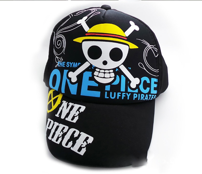 One Piece Luffy Pirate Skull Head Cotton Baseball cap Hat | One piece ...