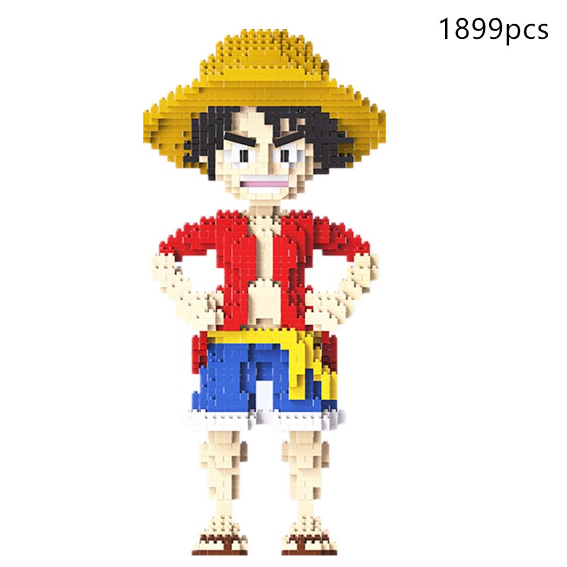 Een Stuk Bricks Roronoa Zoro Blokken Model Luffy Mini Bouwstenen Kid ...