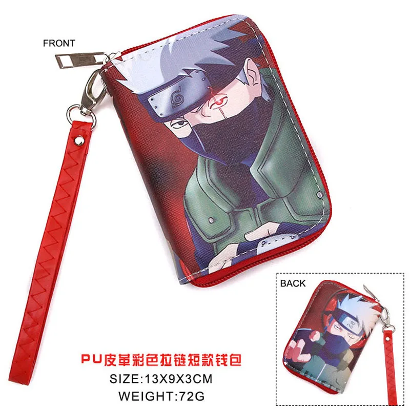 One Piece Anime Mini Wallet with zipper - One piece Merchandise | Up to ...