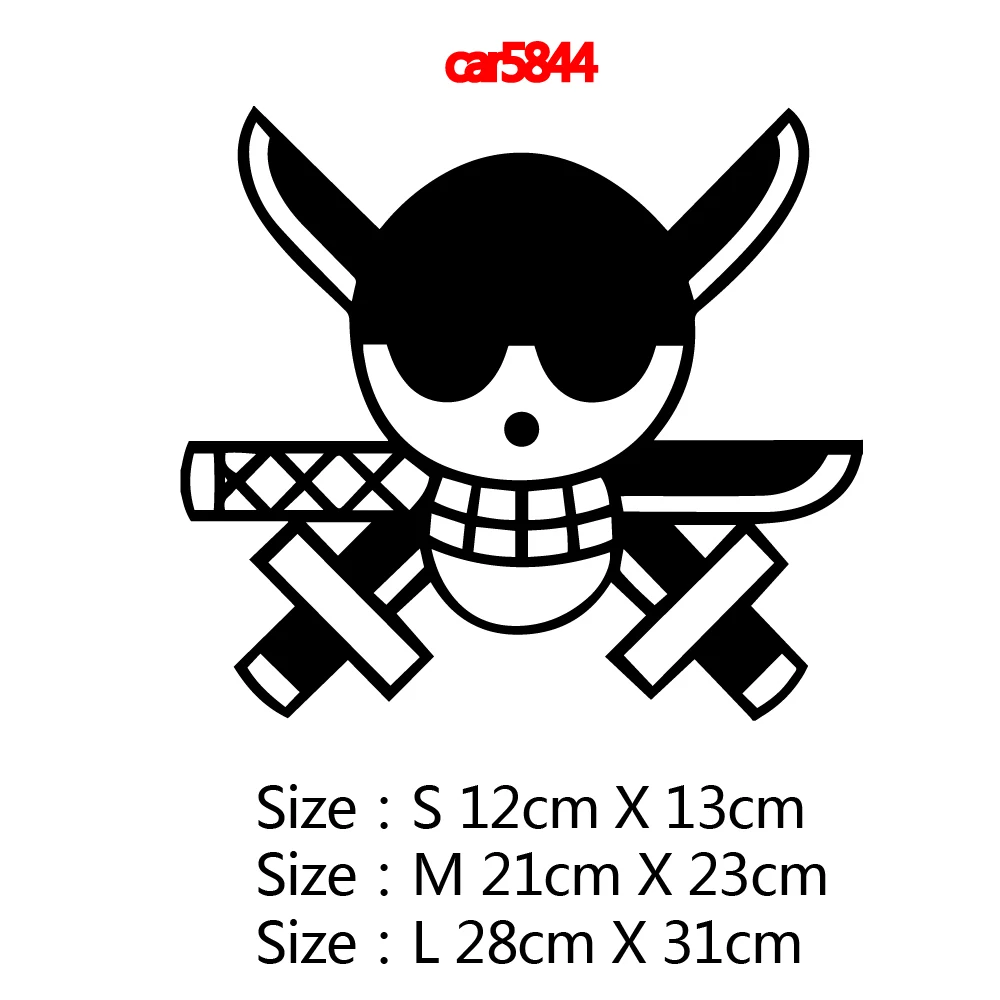 One Piece Car Sticker Monkey D Luffy Vinyl Decal Stickers - One piece ...