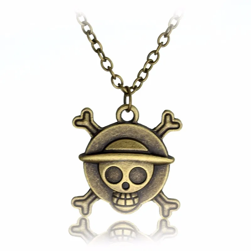 One Piece Anime Necklace Pendant for Fans Adjustable Jewelry ...