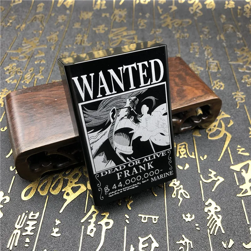 One Piece Wanted Luffy Ace Zoro Aluminium Cigarette Case Box - One ...