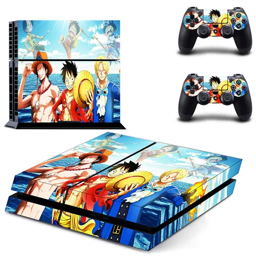One Piece PS4 Skin PlayStation Decal Console Cover | One piece ...