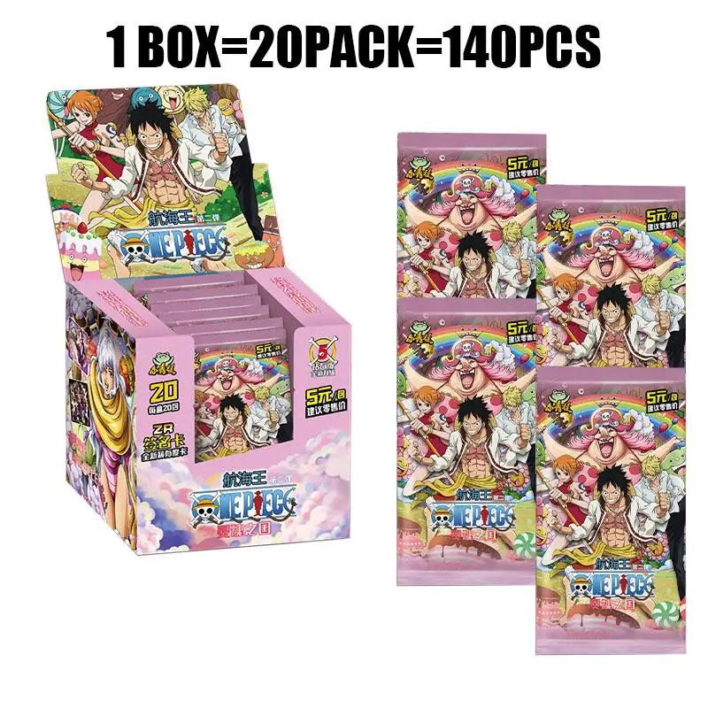 one piece rare cards box Luffy Zoro Nami Chopper - One piece ...