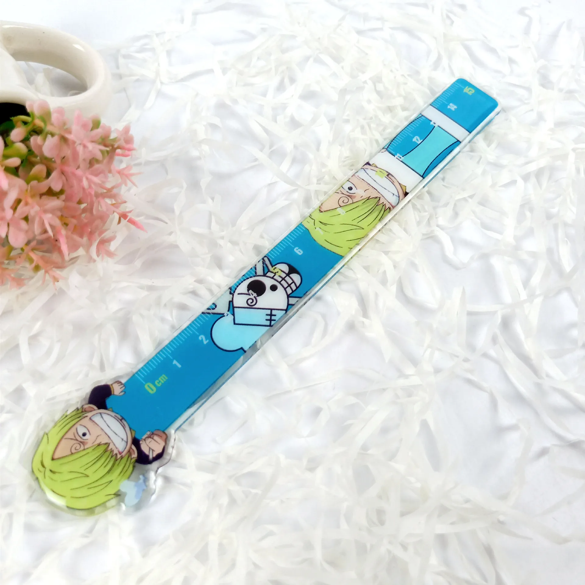 One Piece Luffy Zoro Chopper Rulers School Supplies - One piece ...
