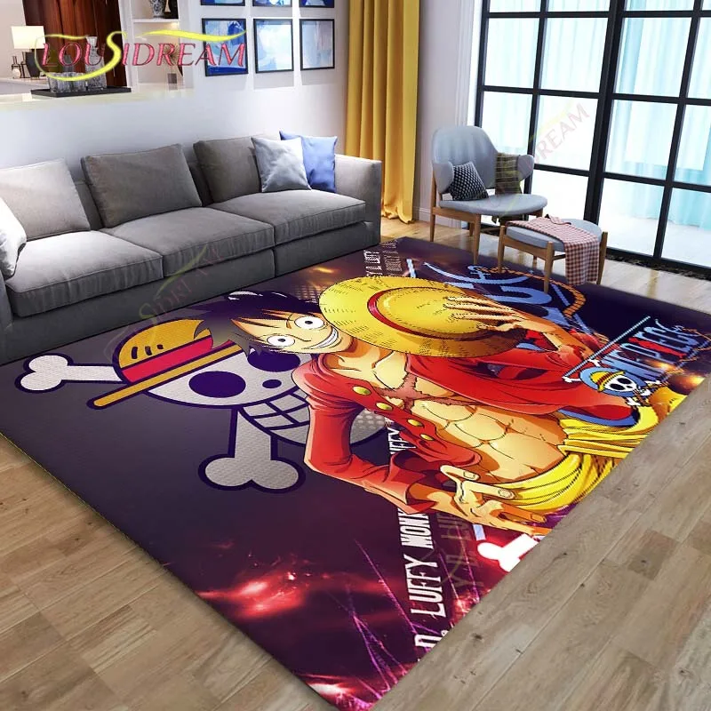 One Piece Ace Luffy Carpets for living room Rugs for Bedroom - One ...